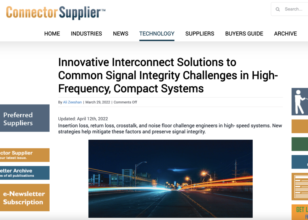 CarlisleIT featured in Connector Supplier: Innovative Interconnect ...